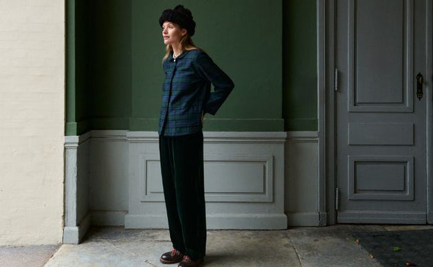 Mith Cph Large Rattan Tray - Dark Honey | Lubarol