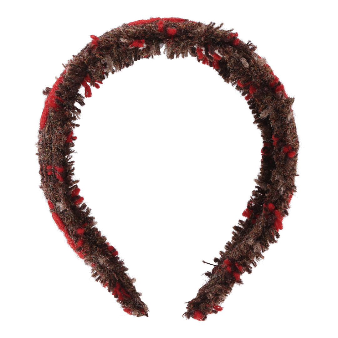 Hårbøjle - Brun & Rød