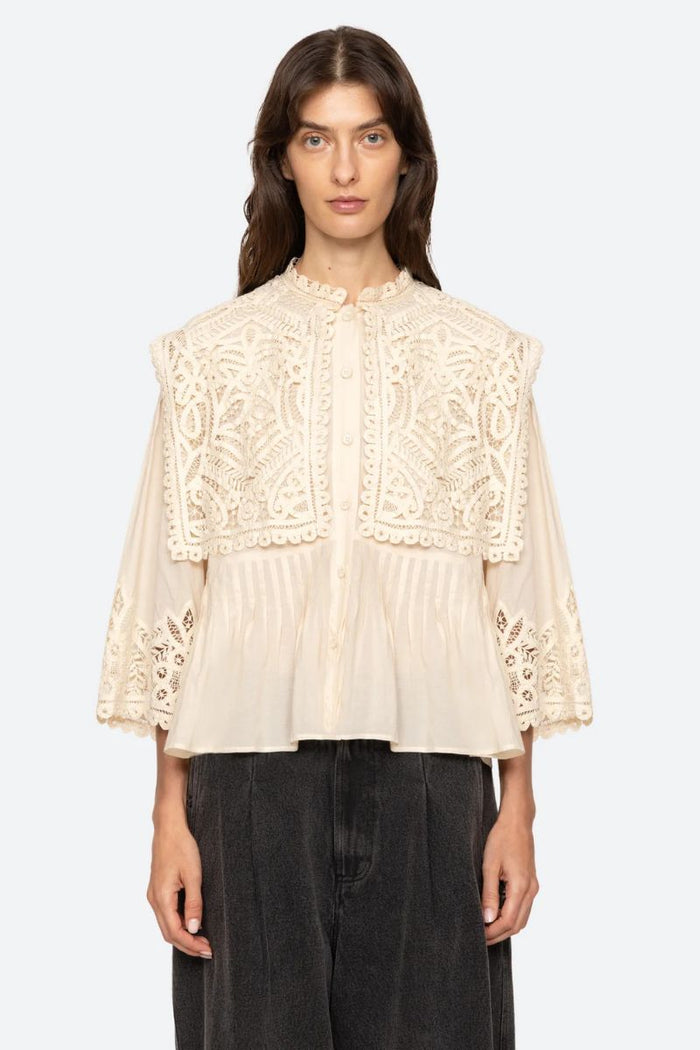 Adelina Battenberg Lace - Cream