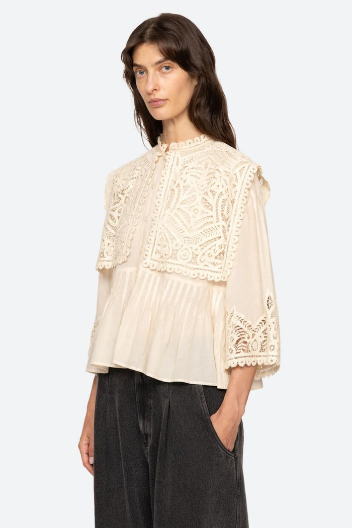 Adelina Battenberg Lace - Cream